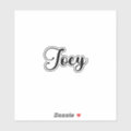 Joey Name - Handwritten Calligraphy Sticker | Zazzle