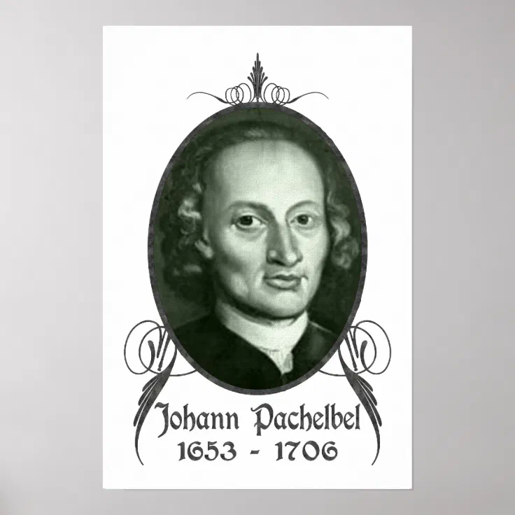 Johann Pachelbel Poster | Zazzle
