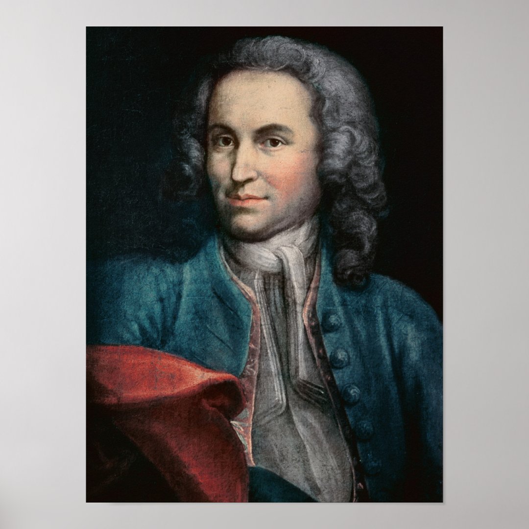 Johann Sebastian Bach c.1715 Poster | Zazzle