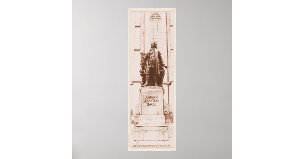 Johann Sebastian Bach Poster | Zazzle