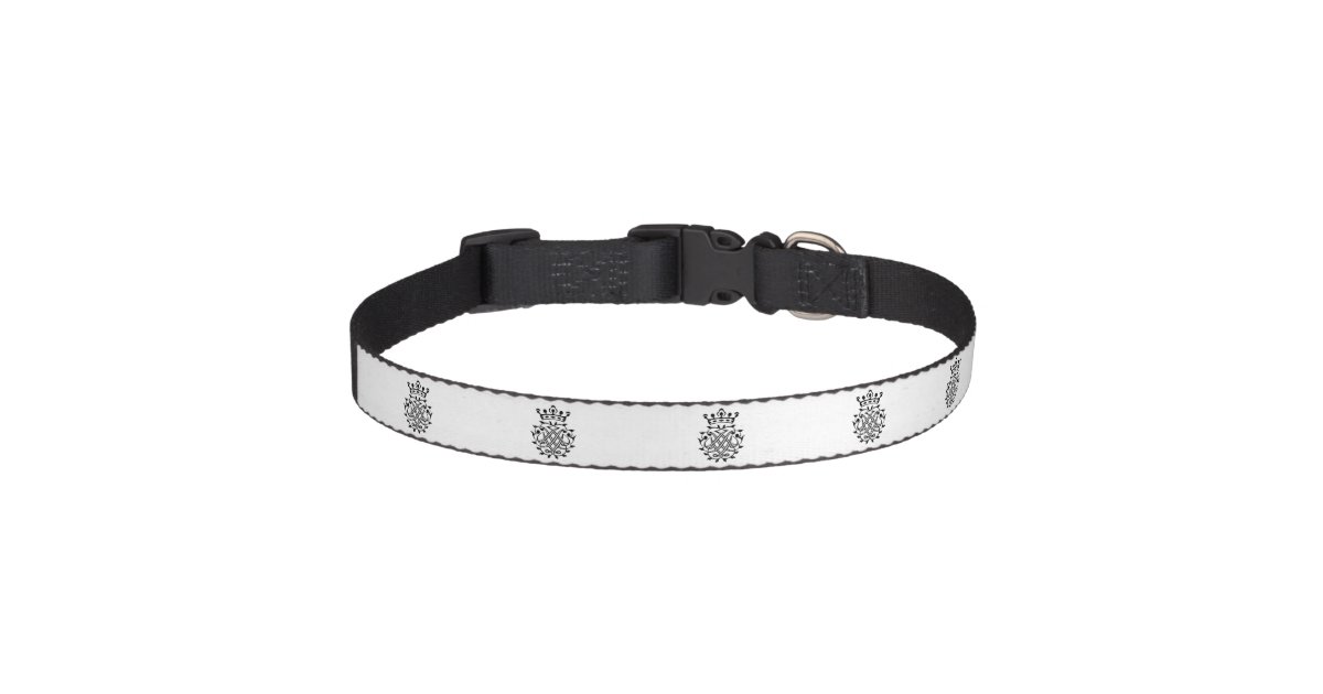 Johann Sebastian Bach Seal Crest Monogram Insignia Pet Collar | Zazzle