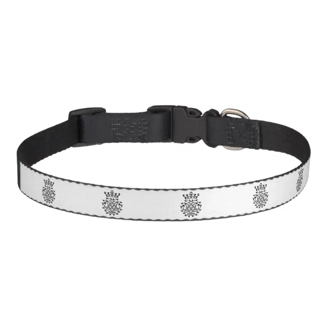 Johann Sebastian Bach Seal Crest Monogram Insignia Pet Collar | Zazzle