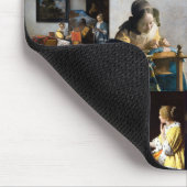 Johannes Vermeer - Masterpieces Patchwork Mouse Pad | Zazzle
