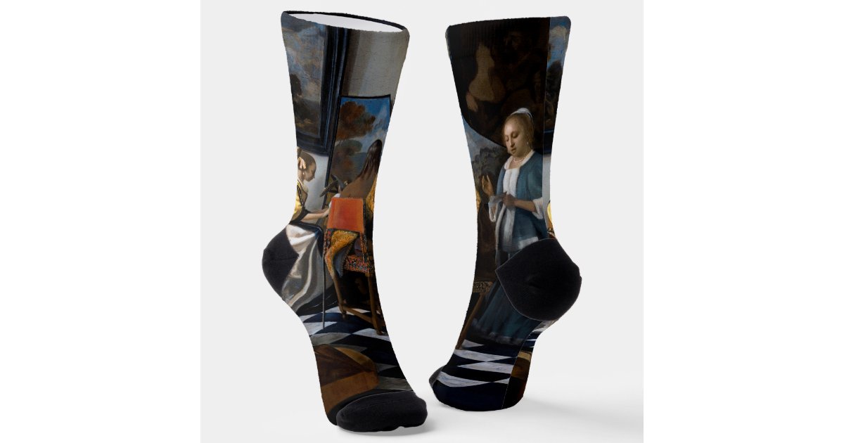 Johannes Vermeer - The Concert Socks | Zazzle