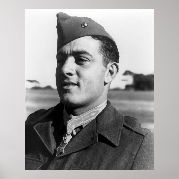 John Basilone Poster | Zazzle