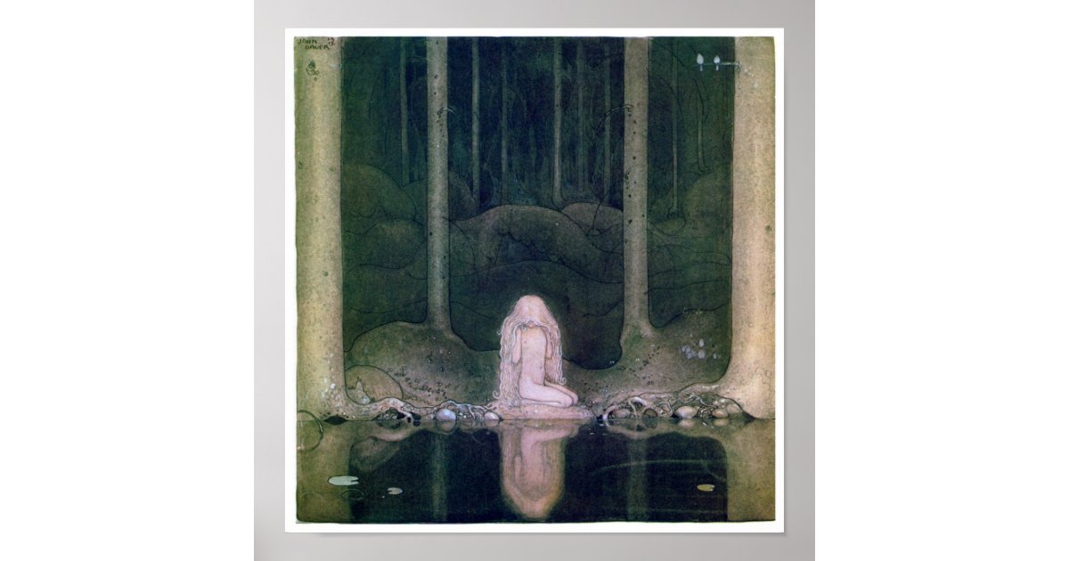 John Bauer ( 1913 ) Tuvstarr Poster | Zazzle