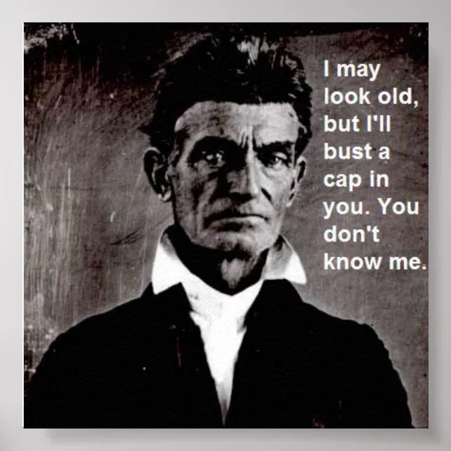 John Brown Poster | Zazzle