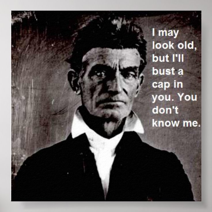 John Brown Poster | Zazzle