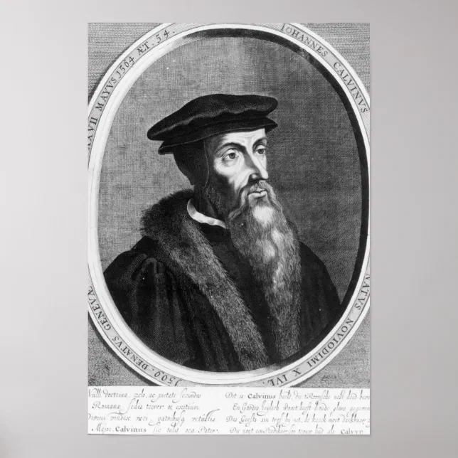 John Calvin Poster | Zazzle
