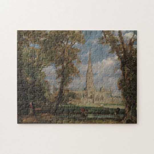 John Constable | Salisbury Cathedral from the Bish Jigsaw Puzzle ...