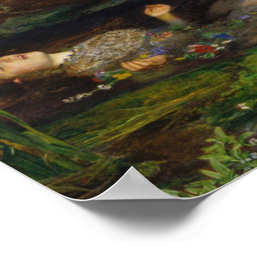 John Everett Millais - Ophelia Poster | Zazzle
