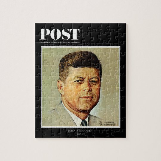 John F. Kennedy IN MEMORIAM 2 Jigsaw Puzzle | Zazzle