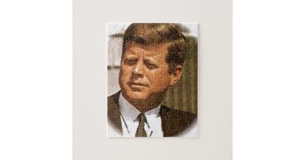 John F Kennedy Jigsaw Puzzle | Zazzle