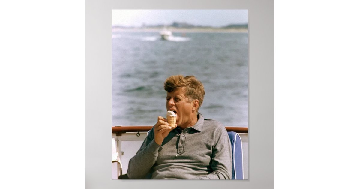 John F Kennedy Smoking Poster | Zazzle