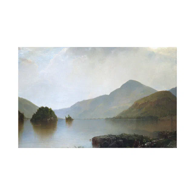 John F Kensett Lake George Canvas Print | Zazzle
