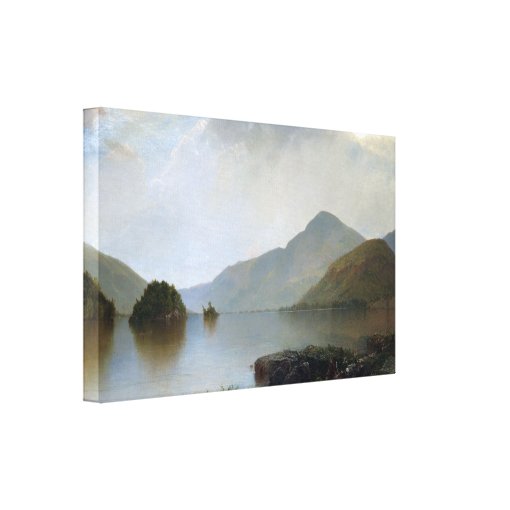 John F Kensett Lake George Canvas Print | Zazzle