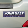 John Galt for President Bumper Sticker | Zazzle
