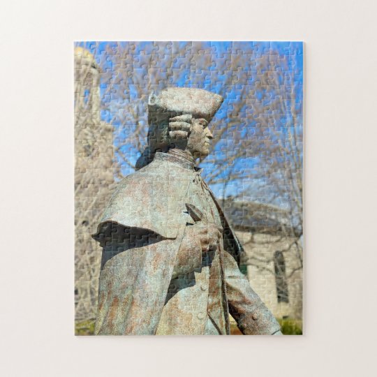 John Hancock Statue in Quincy Massachusetts Jigsaw Puzzle | Zazzle.com