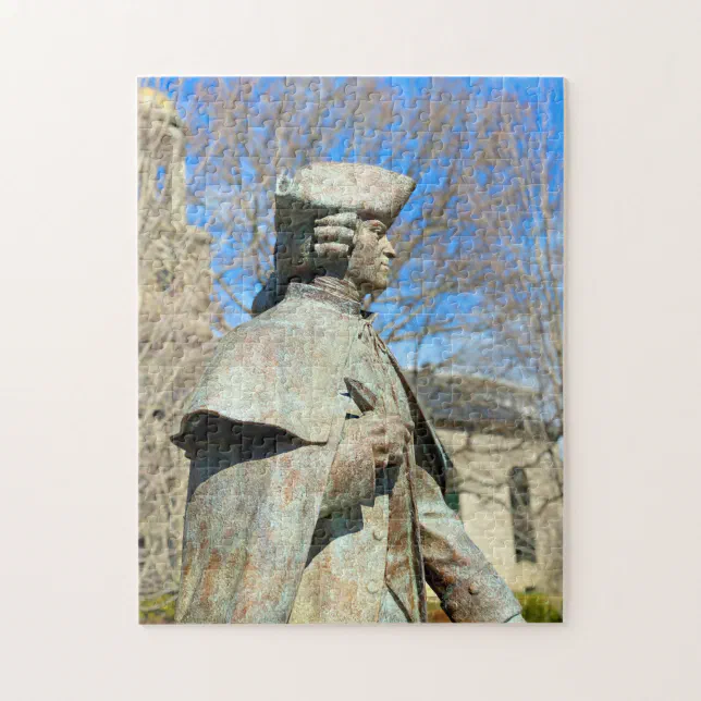John Hancock Statue in Quincy Massachusetts Jigsaw Puzzle | Zazzle