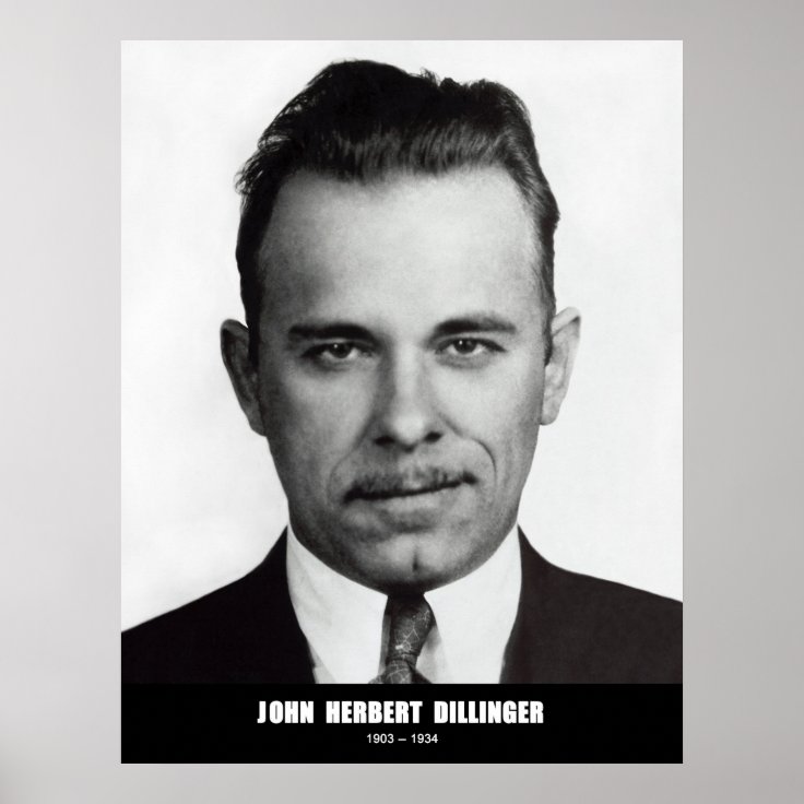 John Herbert Dillinger Poster | Zazzle