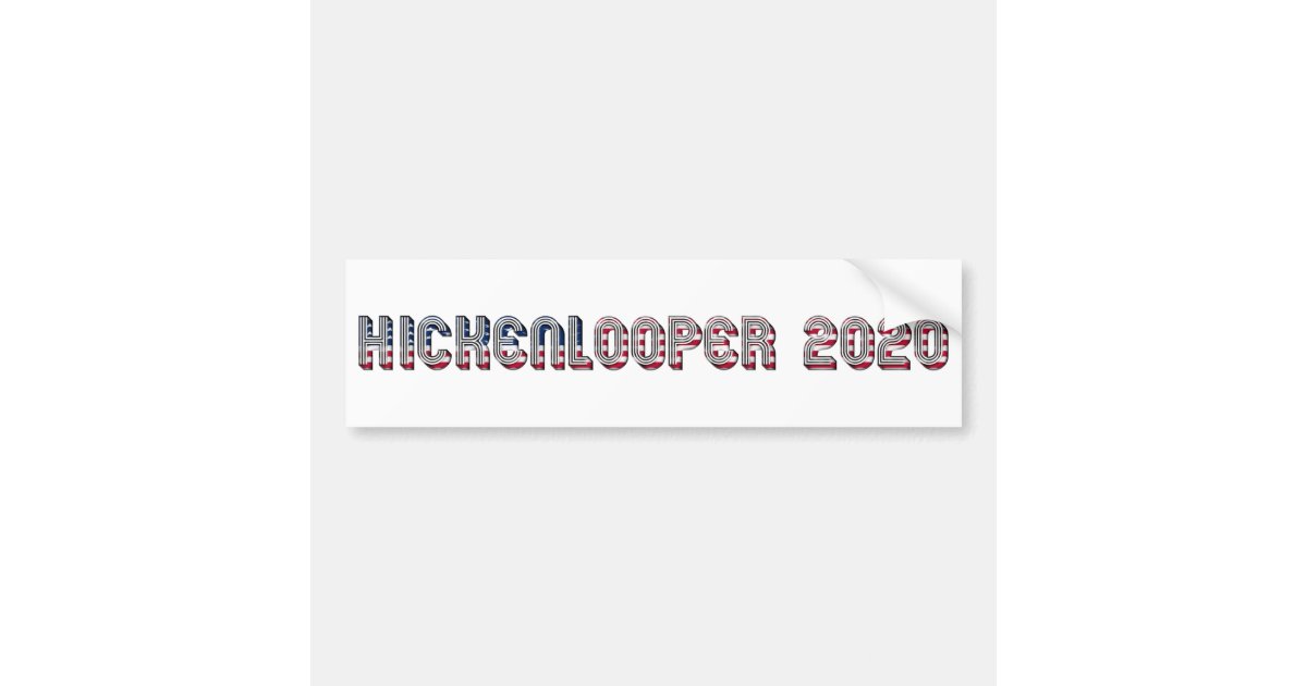 John Hickenlooper Presidential Candidate 2020 Bumper Sticker | Zazzle