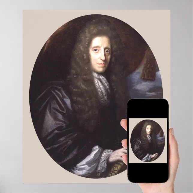 John Locke by Herman Verelst Poster | Zazzle