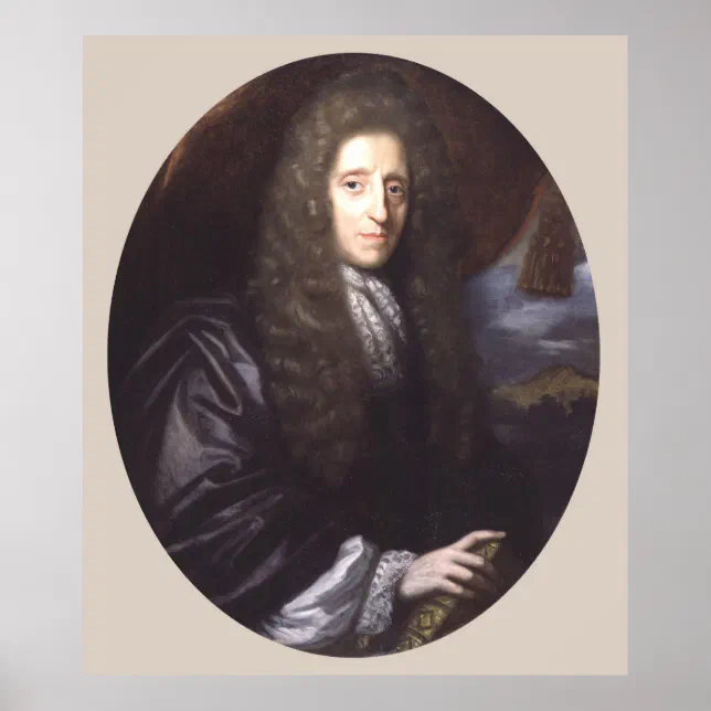 John Locke by Herman Verelst Poster | Zazzle