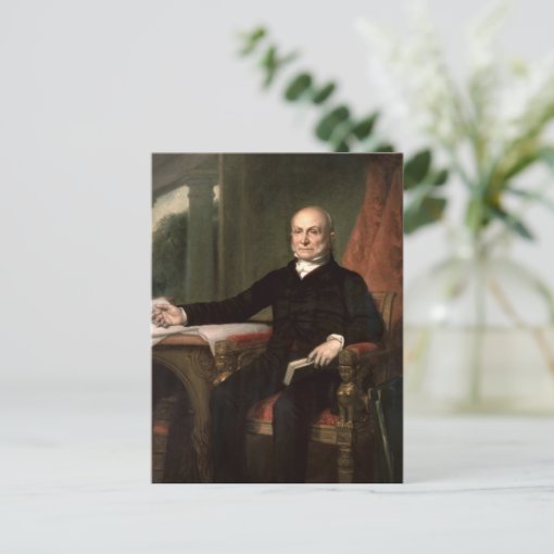 John Quincy Adams Postcard | Zazzle