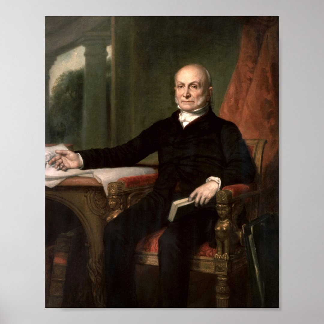 John Quincy Adams Poster | Zazzle