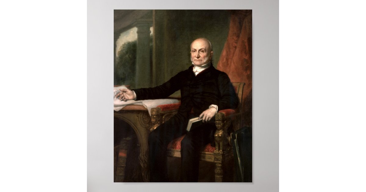 John Quincy Adams Poster | Zazzle
