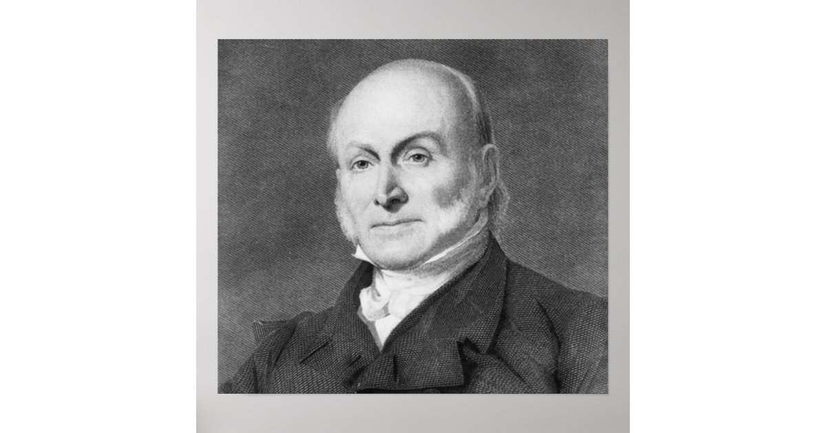 John Quincy Adams Poster | Zazzle