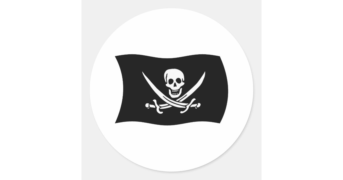 John Rackham Flag Sticker | Zazzle