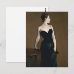 John Singer Sargent Madame X Postcard | Zazzle