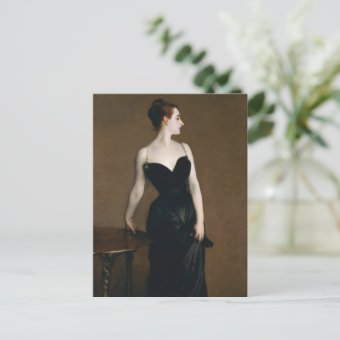 John Singer Sargent Madame X Postcard | Zazzle
