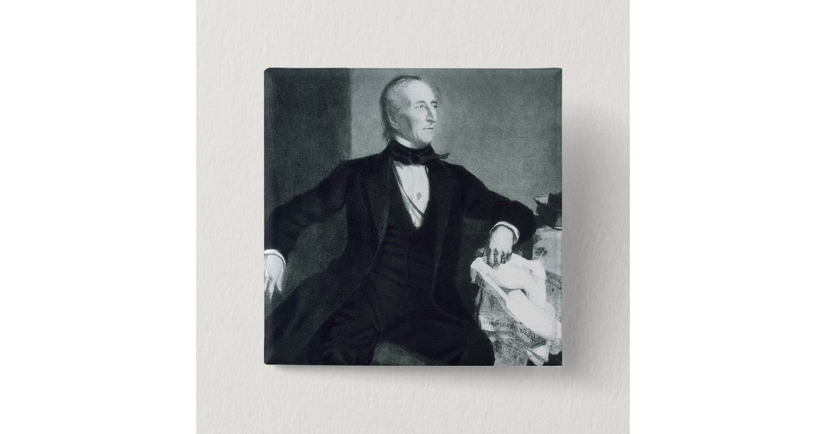 John Tyler, 10th President of the United States of Button | Zazzle