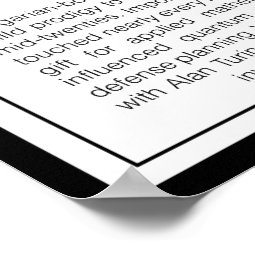 John von Neumann Poster | Zazzle