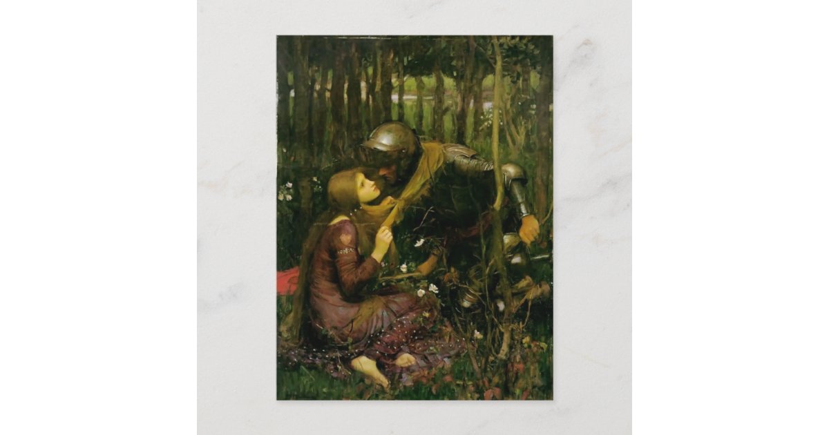 John Waterhouse- The Beautiful Lady Without Pity Postcard | Zazzle