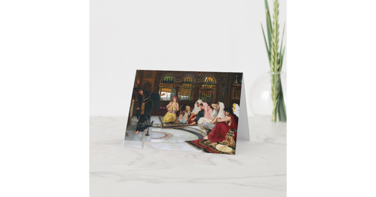 John William Waterhouse Consulting the Oracle Card | Zazzle