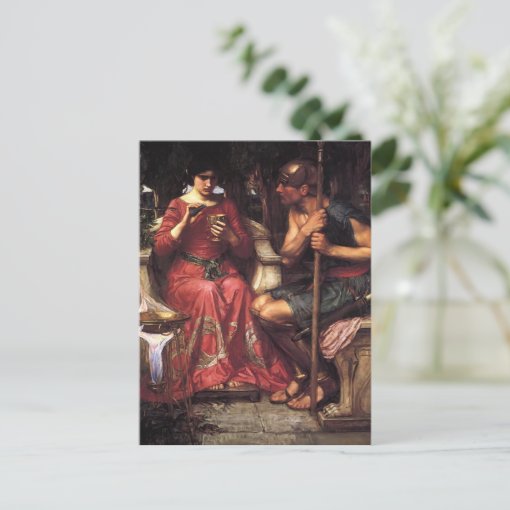 John William Waterhouse- Jason and Medea Postcard | Zazzle