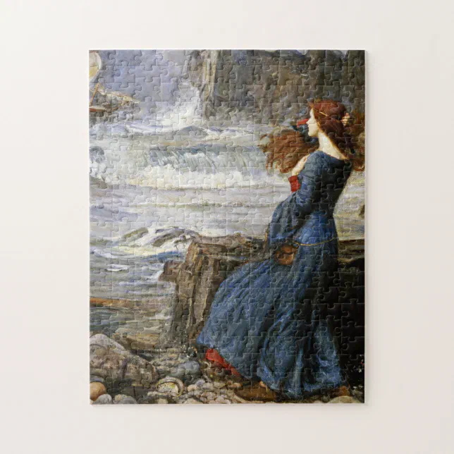 John William Waterhouse - Miranda - The Tempest Jigsaw Puzzle | Zazzle