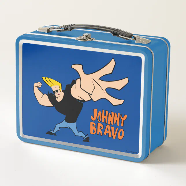 Johnny Bravo Iconic Pose Metal Lunch Box | Zazzle