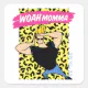 Johnny Bravo Woah Momma Square Sticker Zazzle