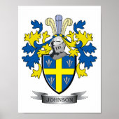 Johnson Coat of Arms Poster | Zazzle