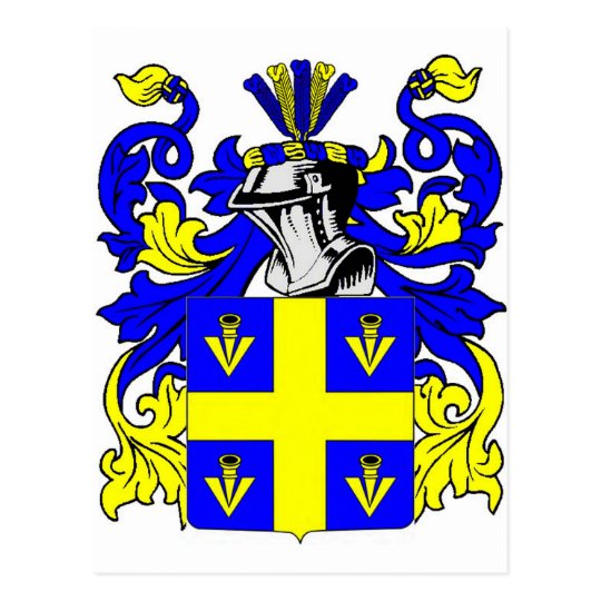 Johnson (English) Coat of Arms Postcard | Zazzle.com