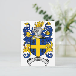 Johnson Family Crest - Coat of Arms Postcard | Zazzle