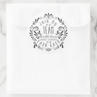 Join My Team Stickers - Marketing Stickers | Zazzle