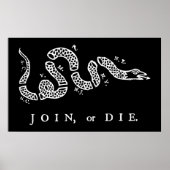 Join or Die Print | Zazzle