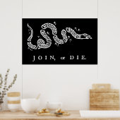 Join or Die Print | Zazzle