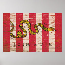 Join or Die Print | Zazzle