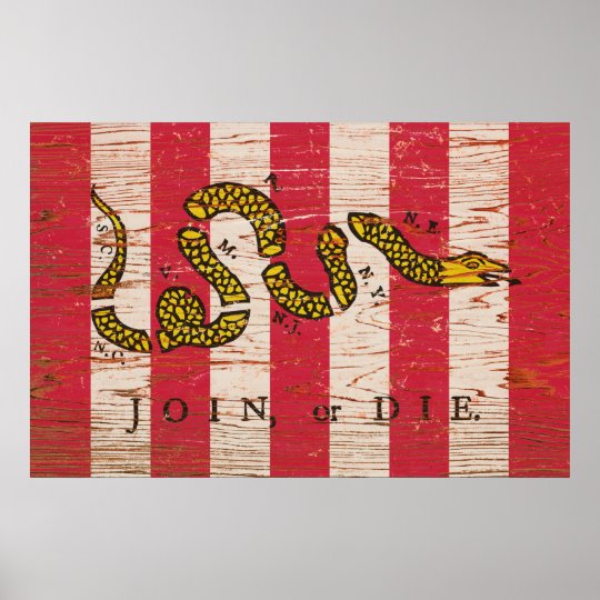 Join or Die Print | Zazzle.com